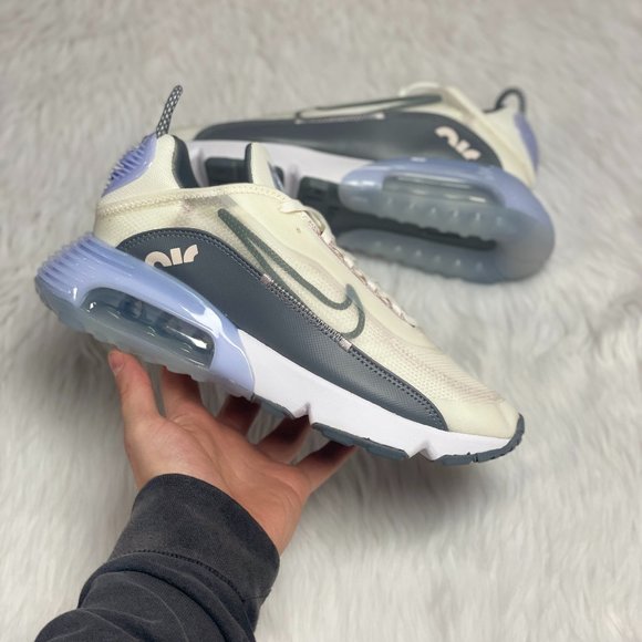 Nike | Shoes | Nike Air Max 290 Low Womens Running Shoes Gray White ...